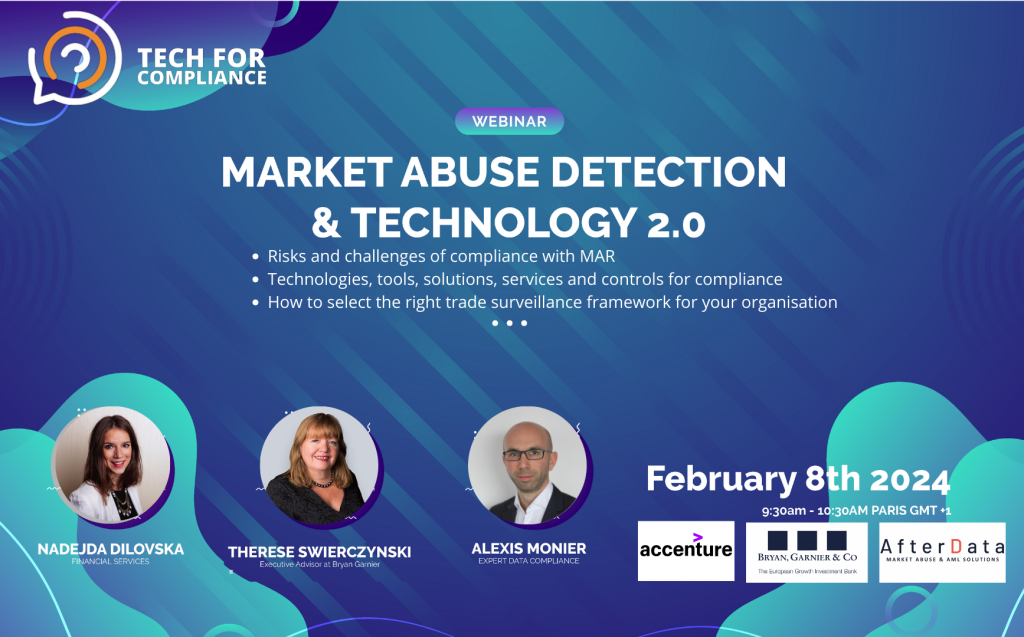 TECH FOR COMPLIANCE Market Abuse Detection | AfterData